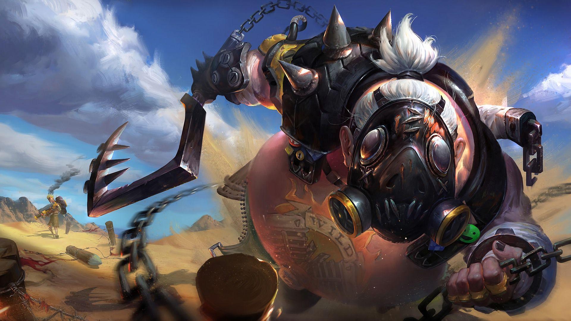 Overwatch Roadhog Desktop Wallpapers