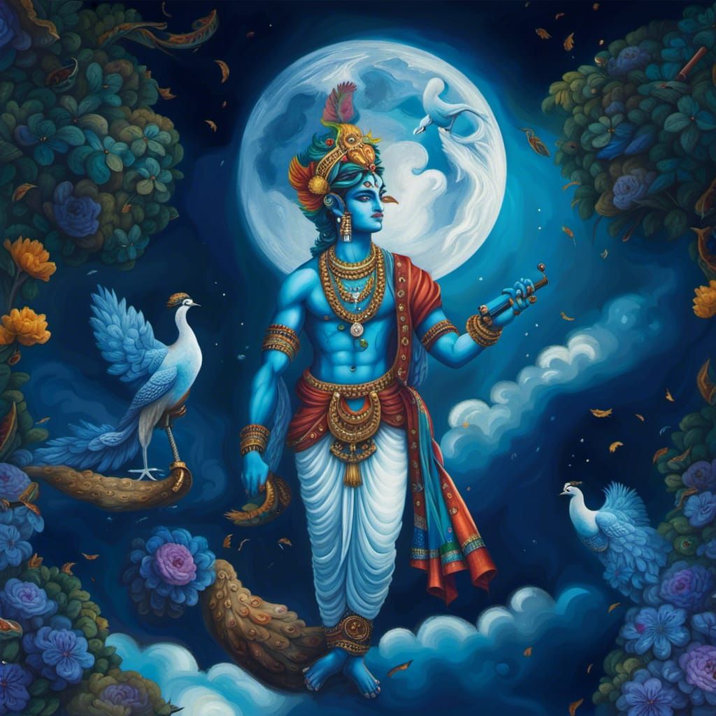 Krishna AI Wallpapers - Wallpaper Cave