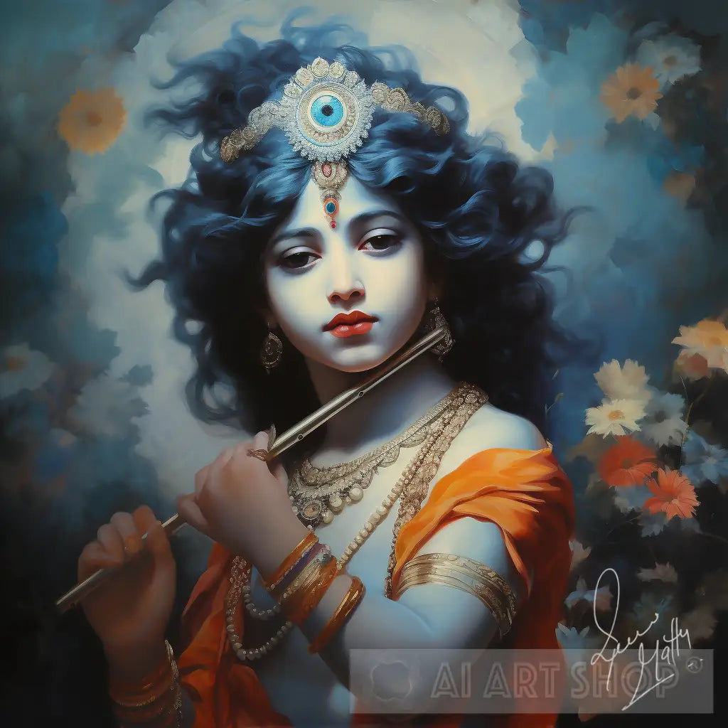 Krishna AI Wallpapers - Wallpaper Cave