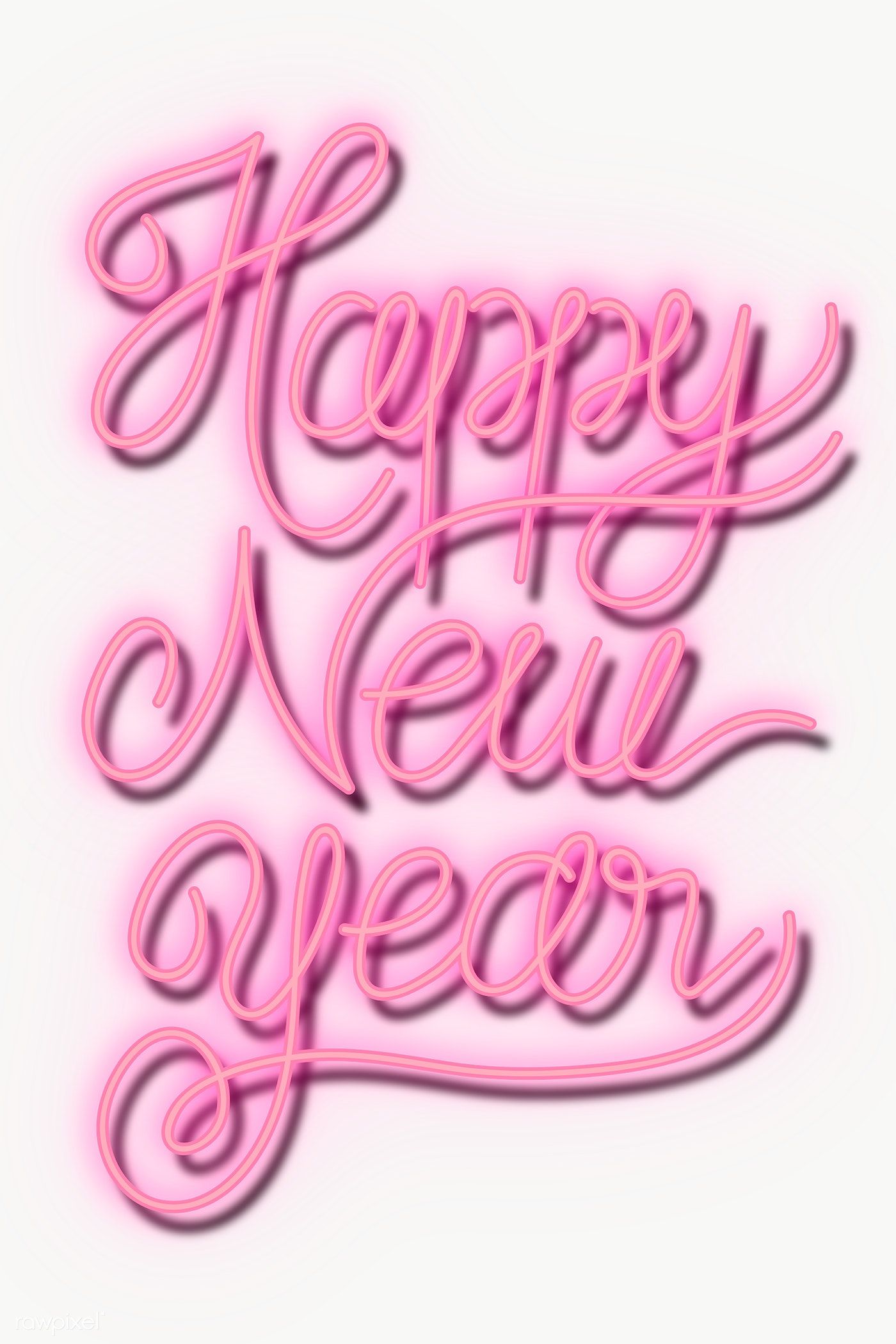 Pink Happy New Year Wallpapers - Wallpaper Cave