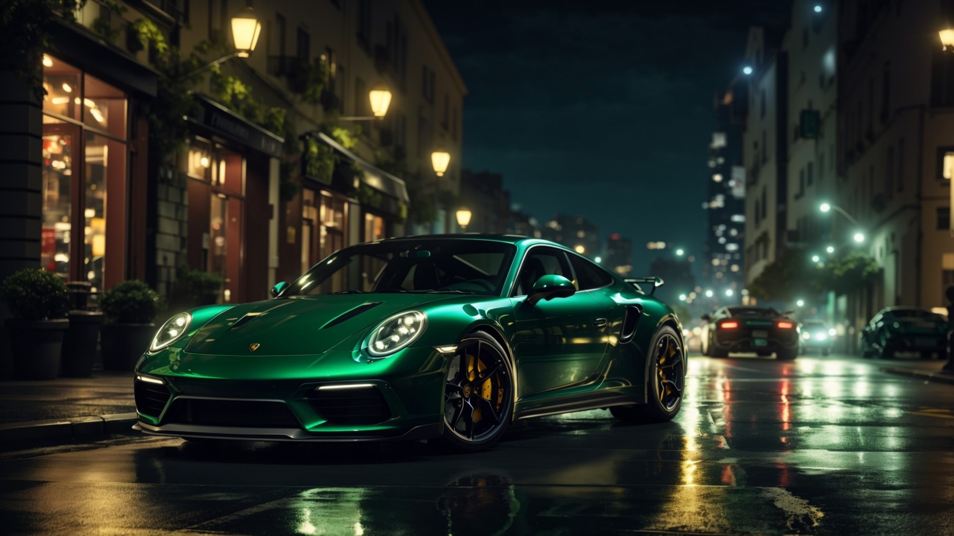 Porsche Night Wallpapers - Wallpaper Cave