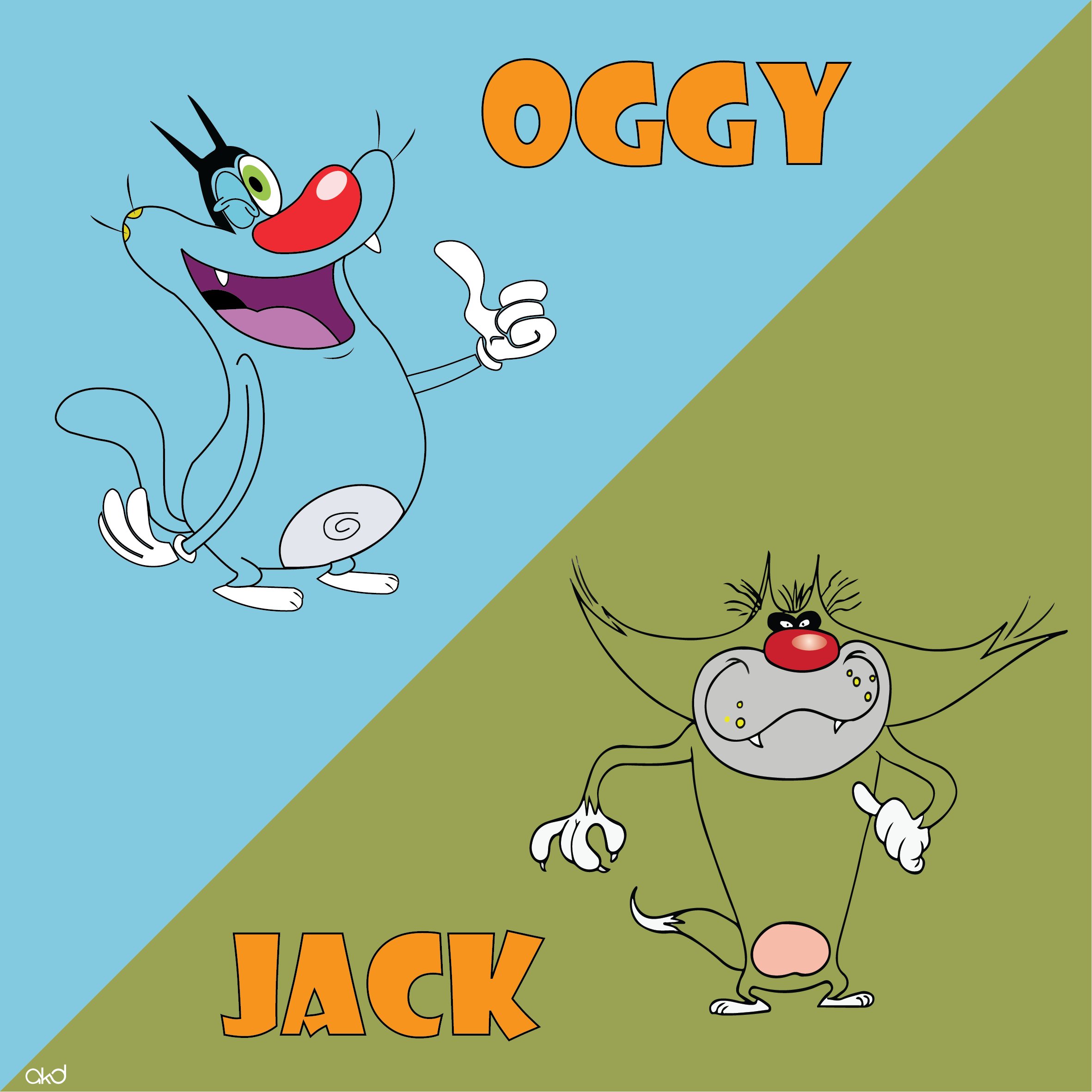 Oggy Jack Wallpapers - Wallpaper Cave