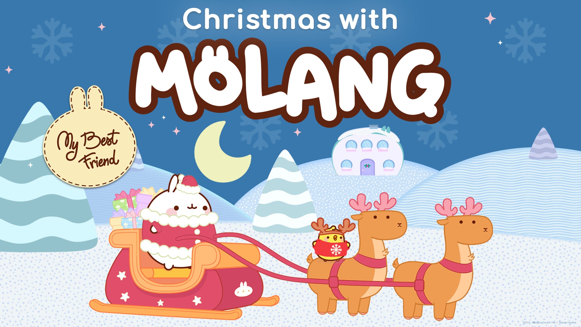 Molang Winter PC Wallpapers - Wallpaper Cave