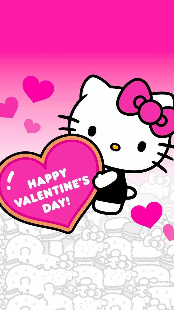 Hello Kitty And Friends Valentine's Day Wallpapers - Wallpaper Cave