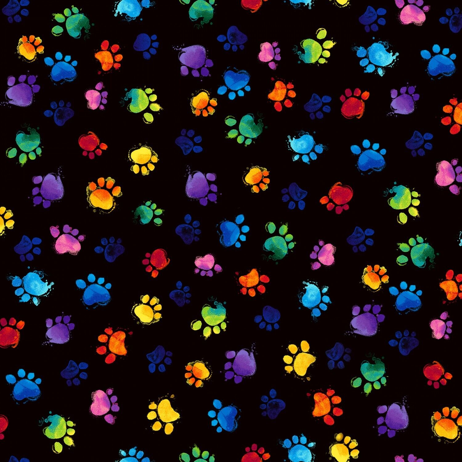 Rainbow Paw Prints Wallpapers - Wallpaper Cave
