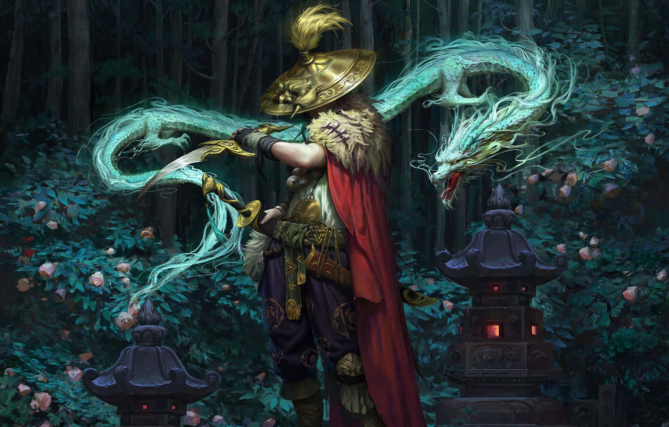 Samurai Vs Dragon Wallpapers - Wallpaper Cave