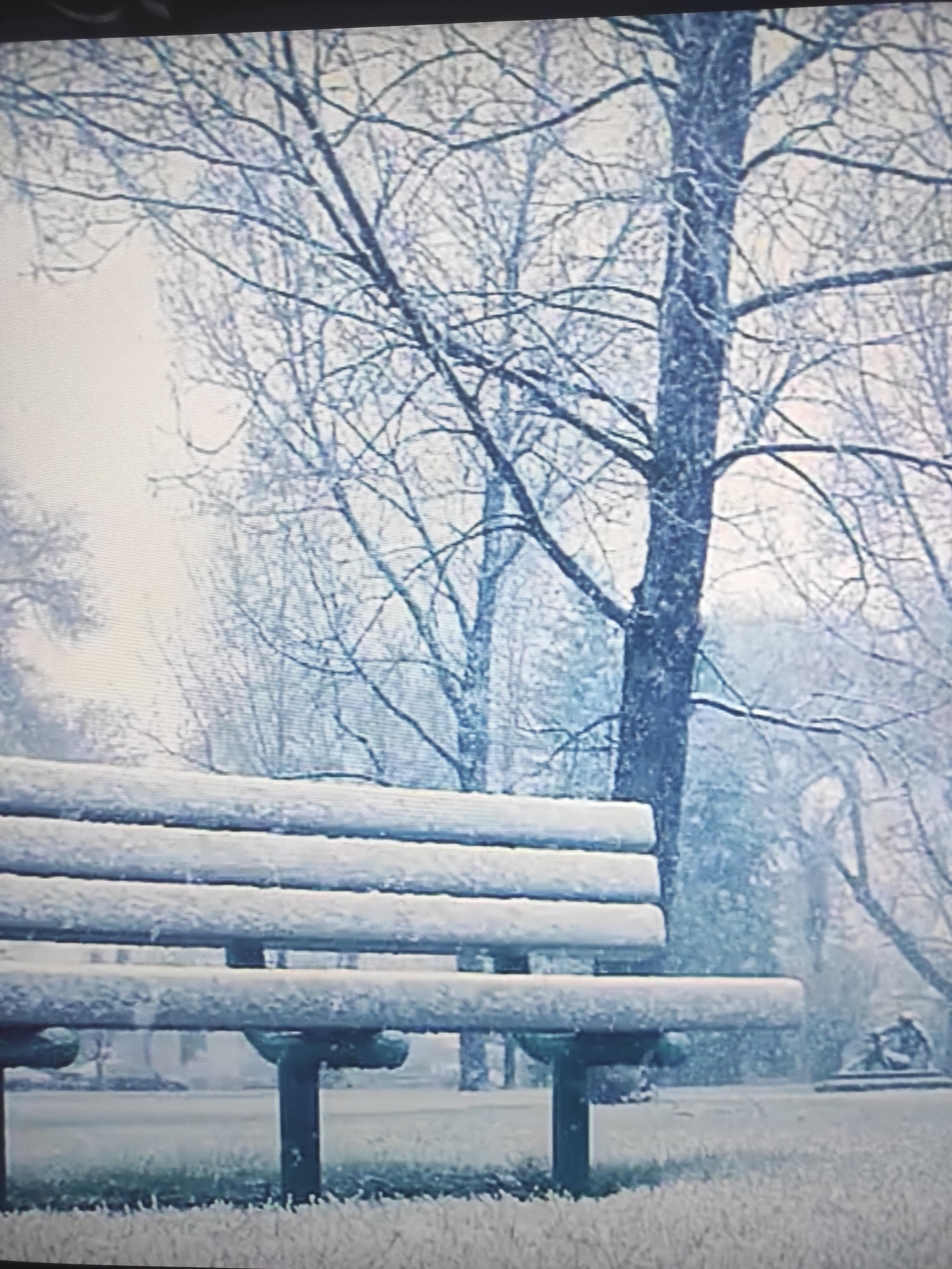 Snowy Bench Wallpapers - Wallpaper Cave