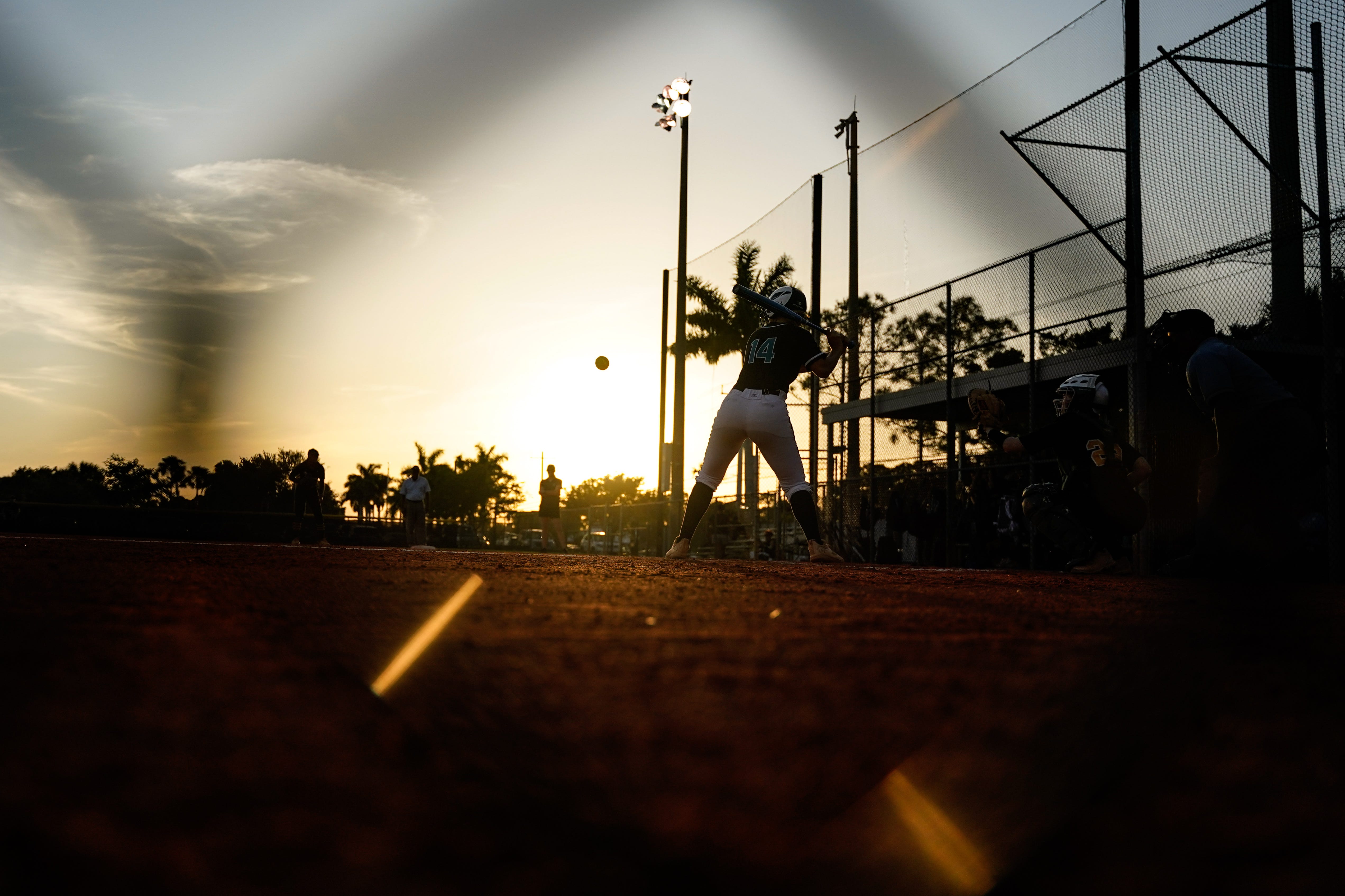 Softball Sunset Wallpapers - Wallpaper Cave