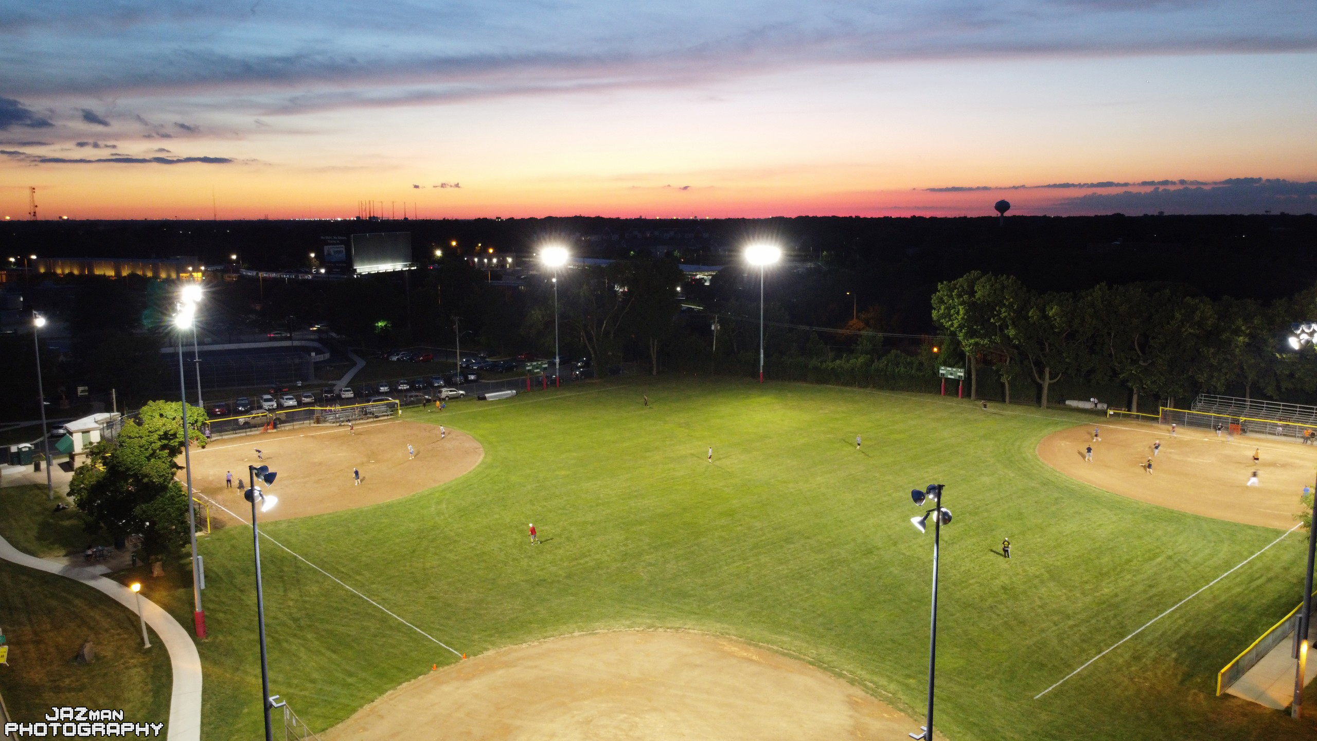 Softball Sunset Background at Albert Jarman blog