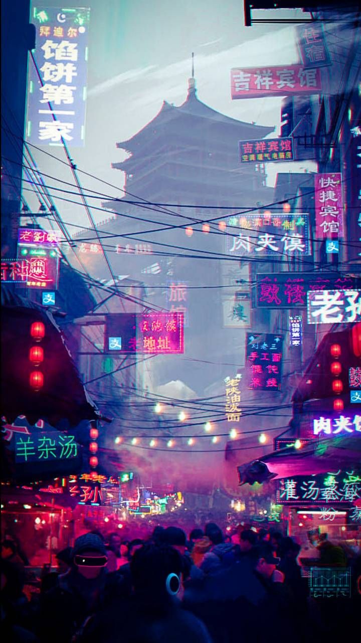 Chinese Neon Wallpapers - Wallpaper Cave