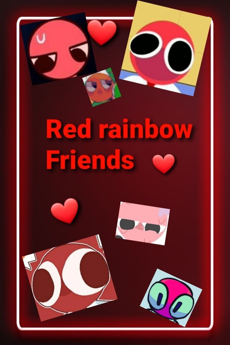 Red Rainbow Friends Wallpapers - Wallpaper Cave