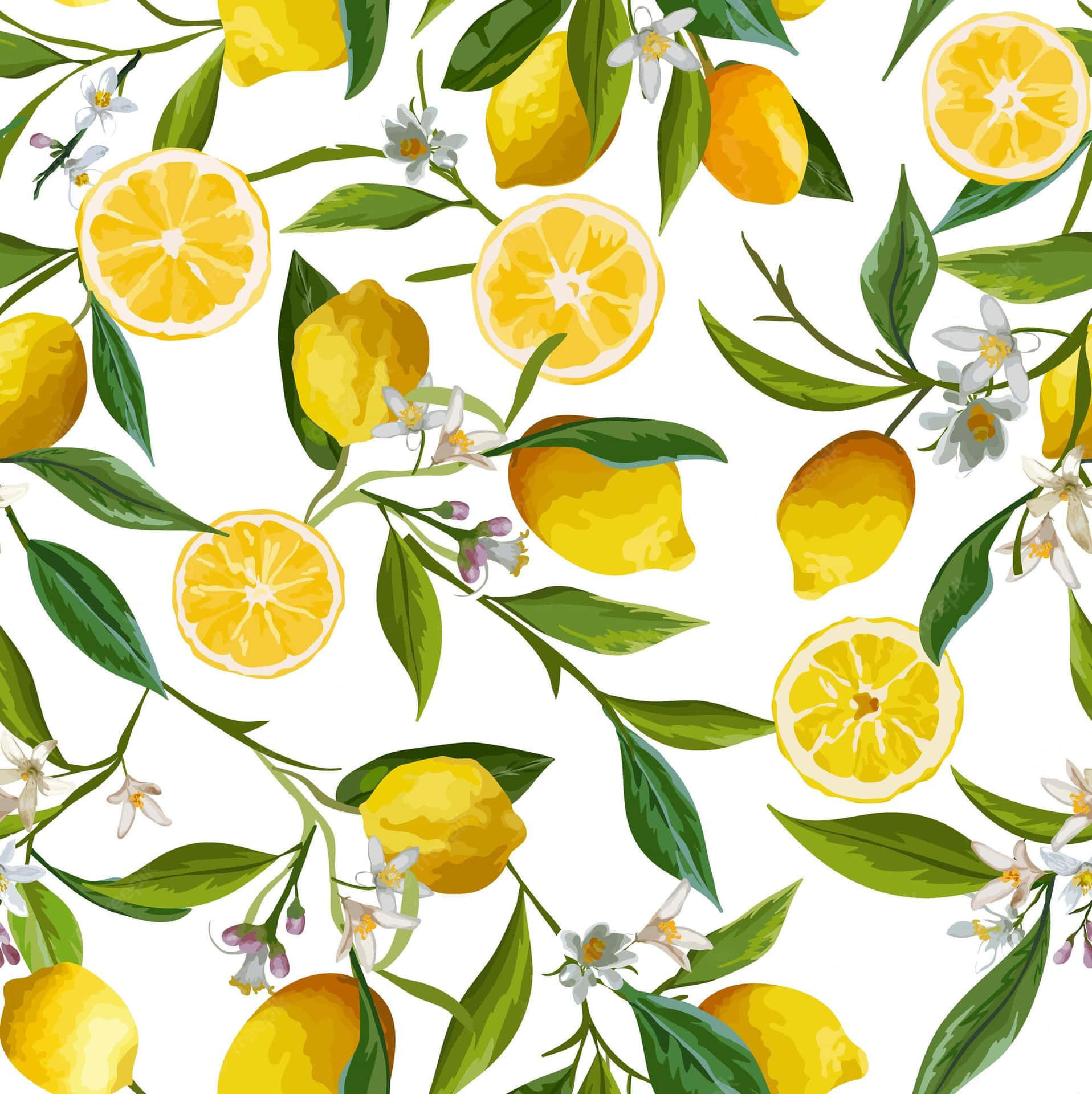 Spring Lemons Wallpapers - Wallpaper Cave