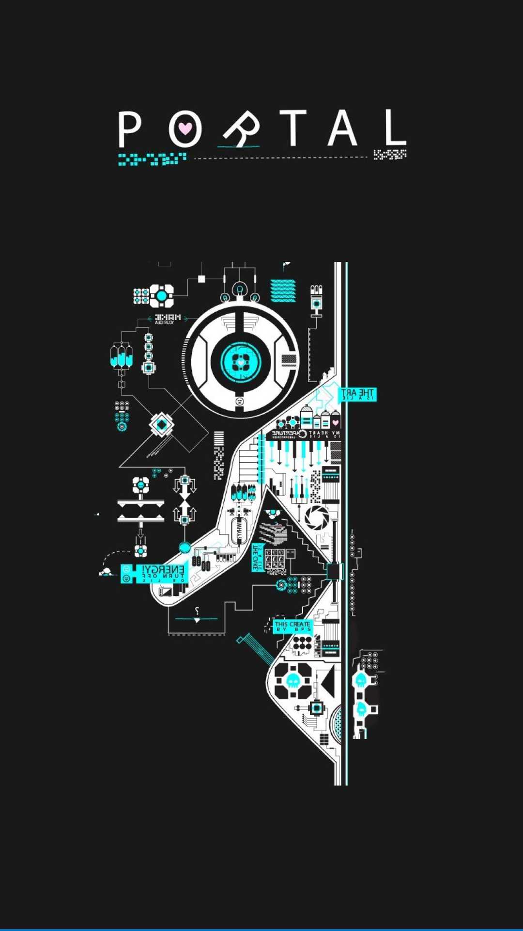 Portal Phone Wallpapers - Wallpaper Cave