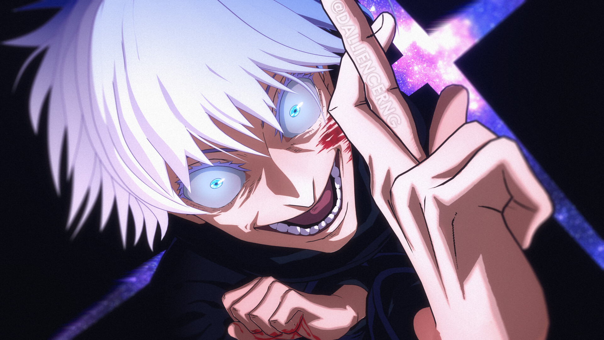 Satoru Gojo Domain Expansion Jujutsu Kaisen Wallpapers - Wallpaper Cave