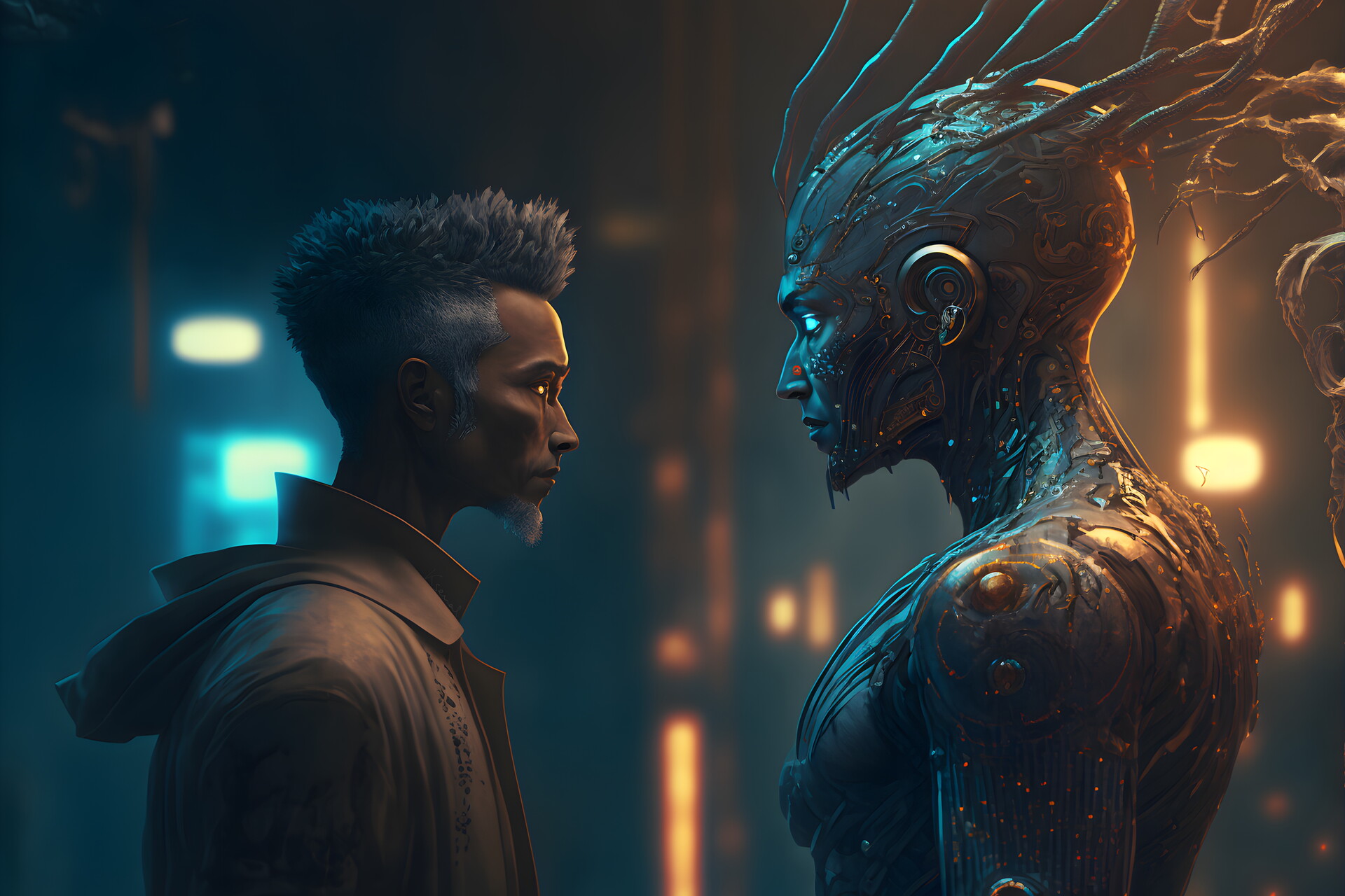 Human Vs AI Wallpapers - Wallpaper Cave