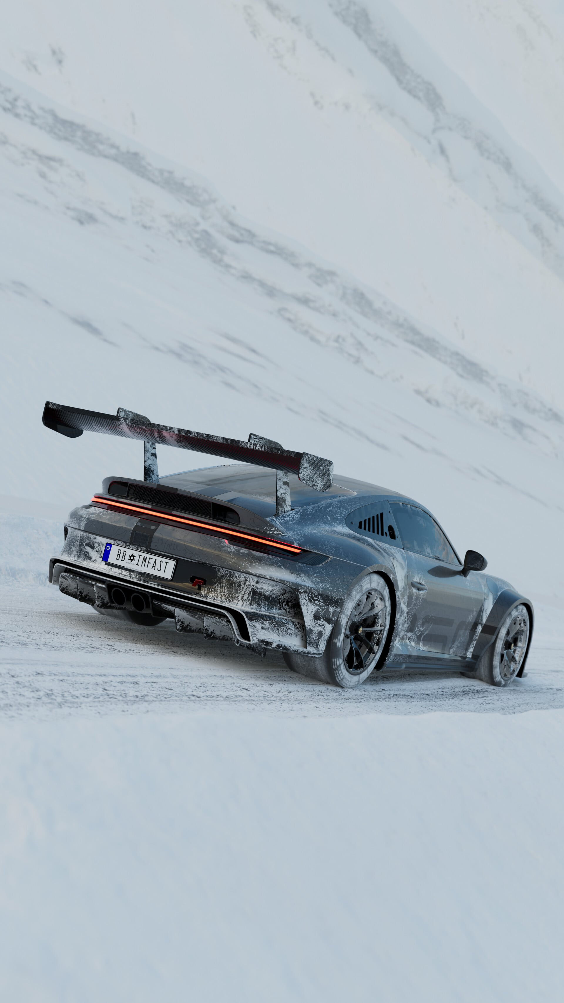 Porsche Snow Wallpapers - Wallpaper Cave