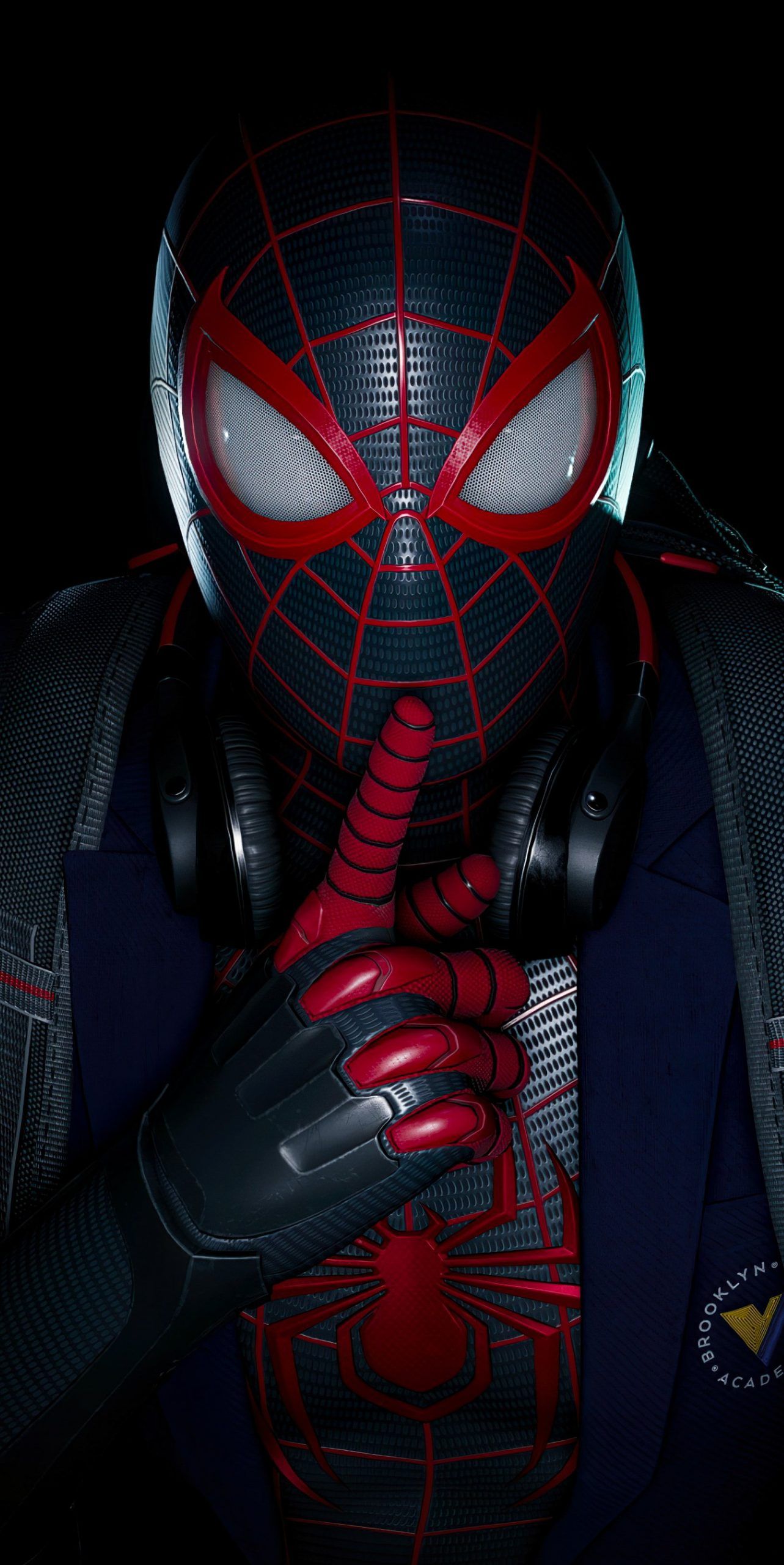 Miles Morales Mask Wallpapers - Wallpaper Cave