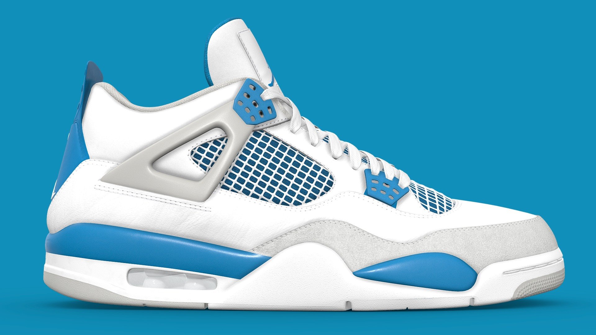 Military Blue Jordan 4 Wallpapers - Wallpaper Cave
