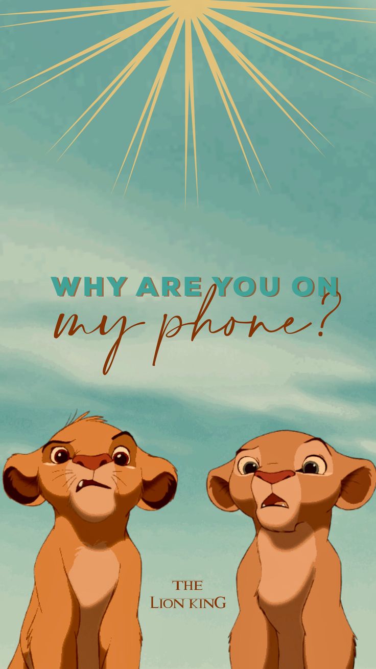 The Lion King iPhone Wallpapers Wallpaper Cave