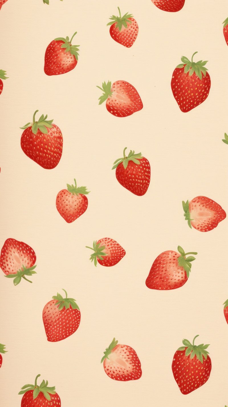 Strawberries 4k iPhone Aesthetic Wallpapers - Wallpaper Cave