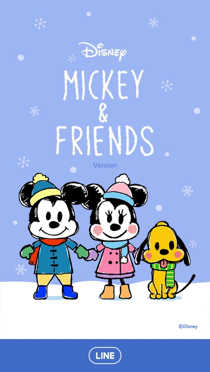 Winter Mickey Mouse Wallpapers - Wallpaper Cave