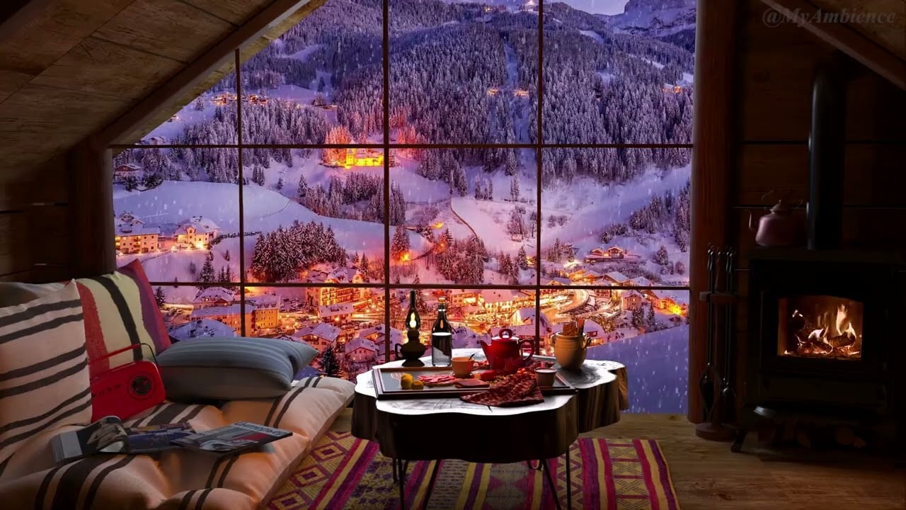 Cozy Winter Fireplace Wallpapers - Wallpaper Cave