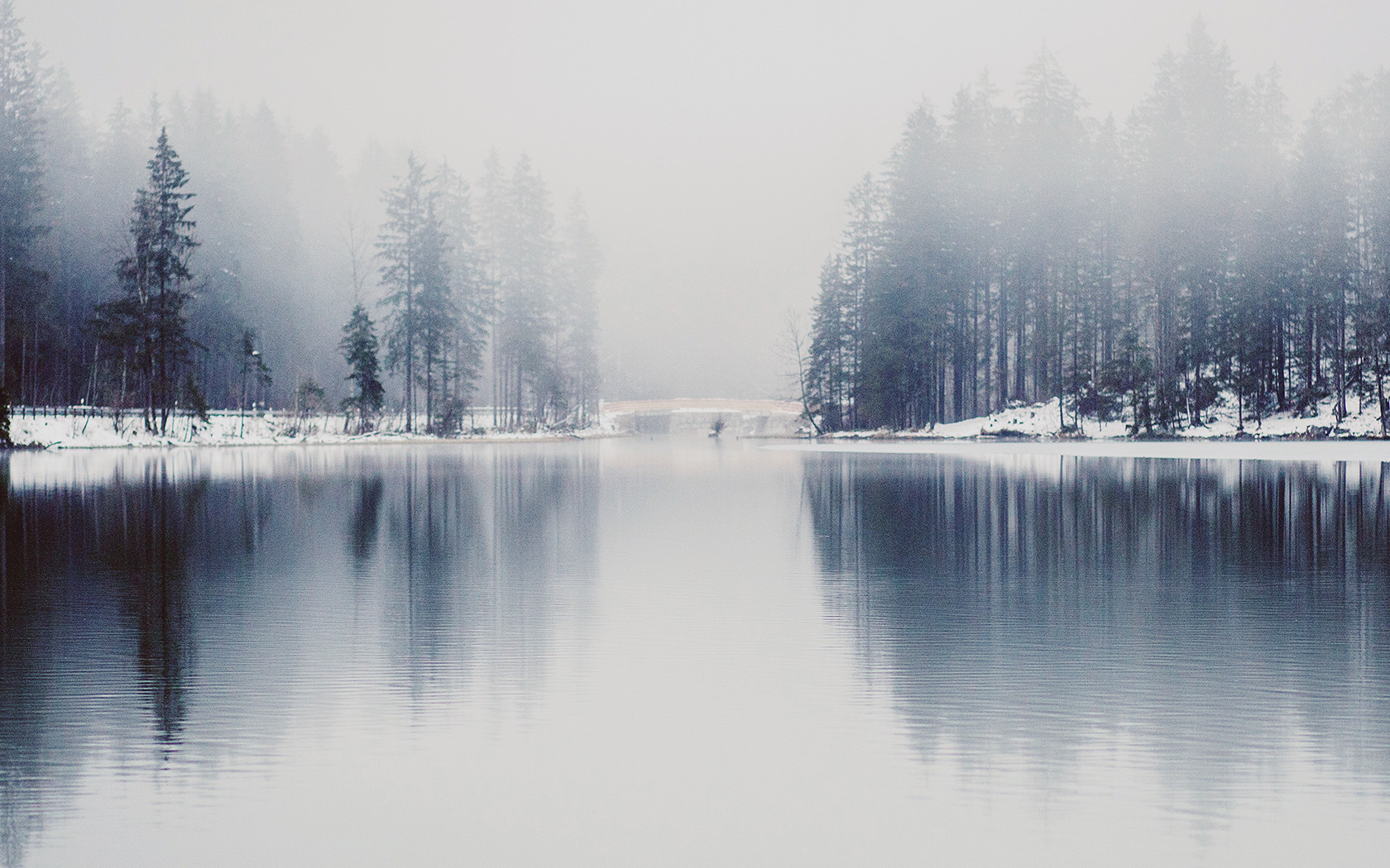 Blue Winter Lake Wallpapers - Wallpaper Cave