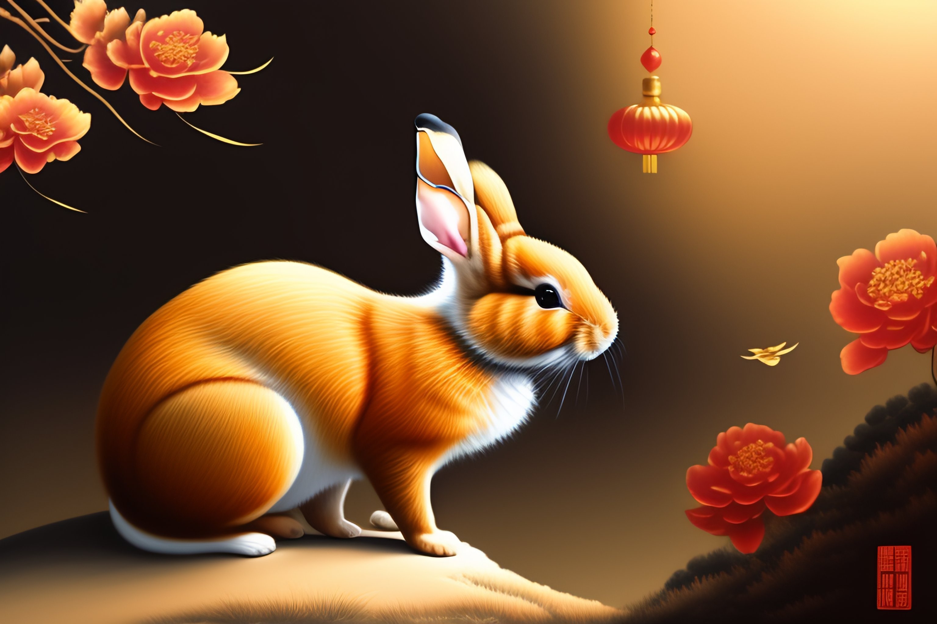 Chinese Rabbit Wallpapers - Wallpaper Cave