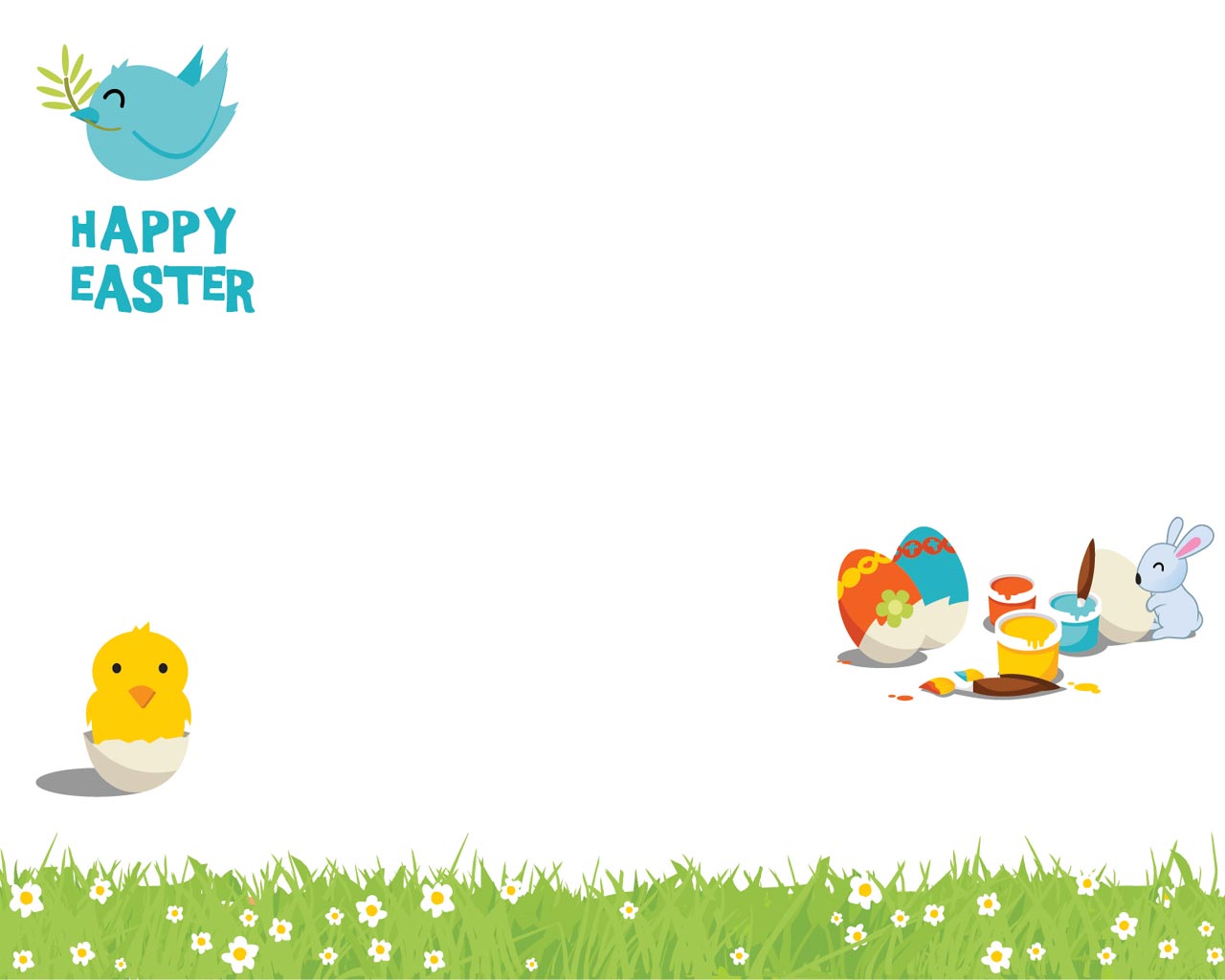 Cartoon Easter Wallpapers - Wallpaper Cave