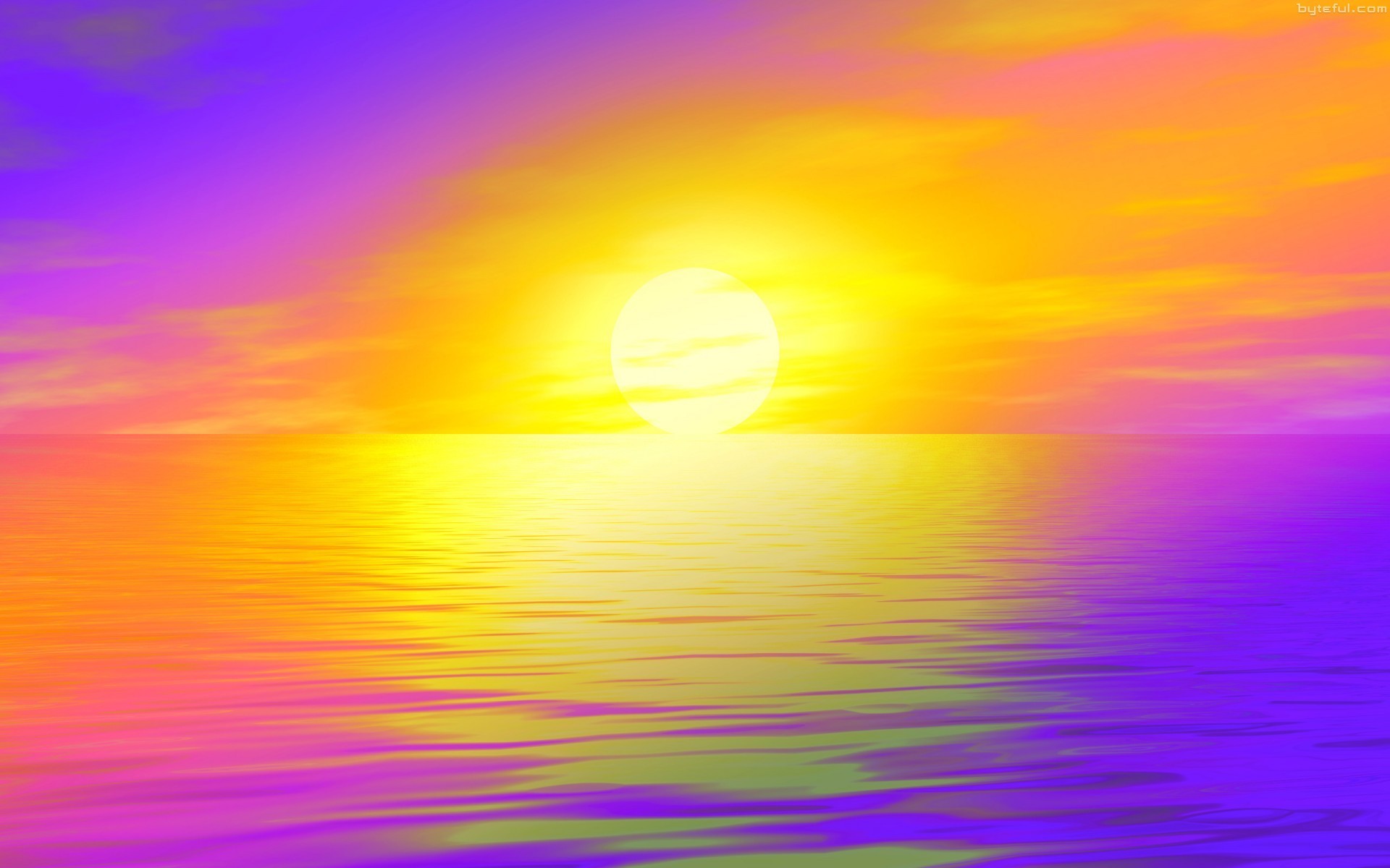 Pink And Yellow Sunset Wallpapers - Wallpaper Cave