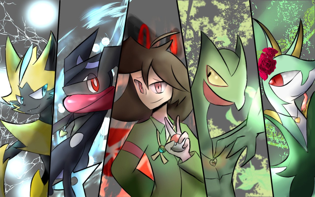 Sceptile And Greninja Wallpapers - Wallpaper Cave