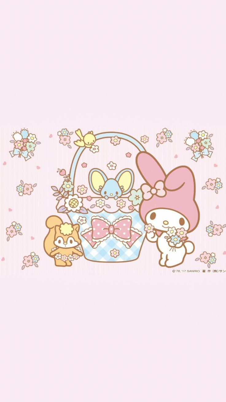 Easter My Melody Wallpapers - Wallpaper Cave