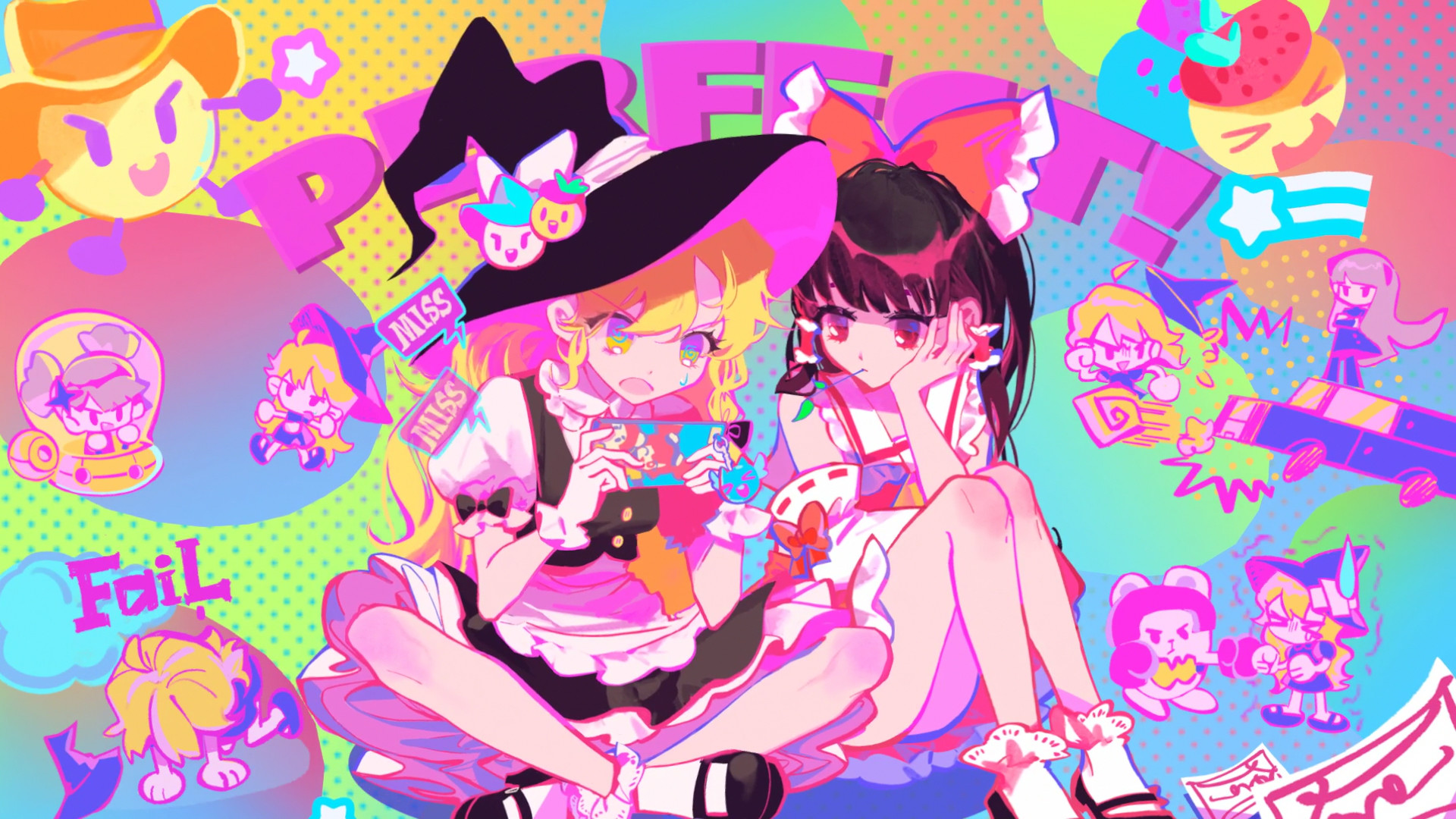 Muse Dash Touhou Wallpapers - Wallpaper Cave