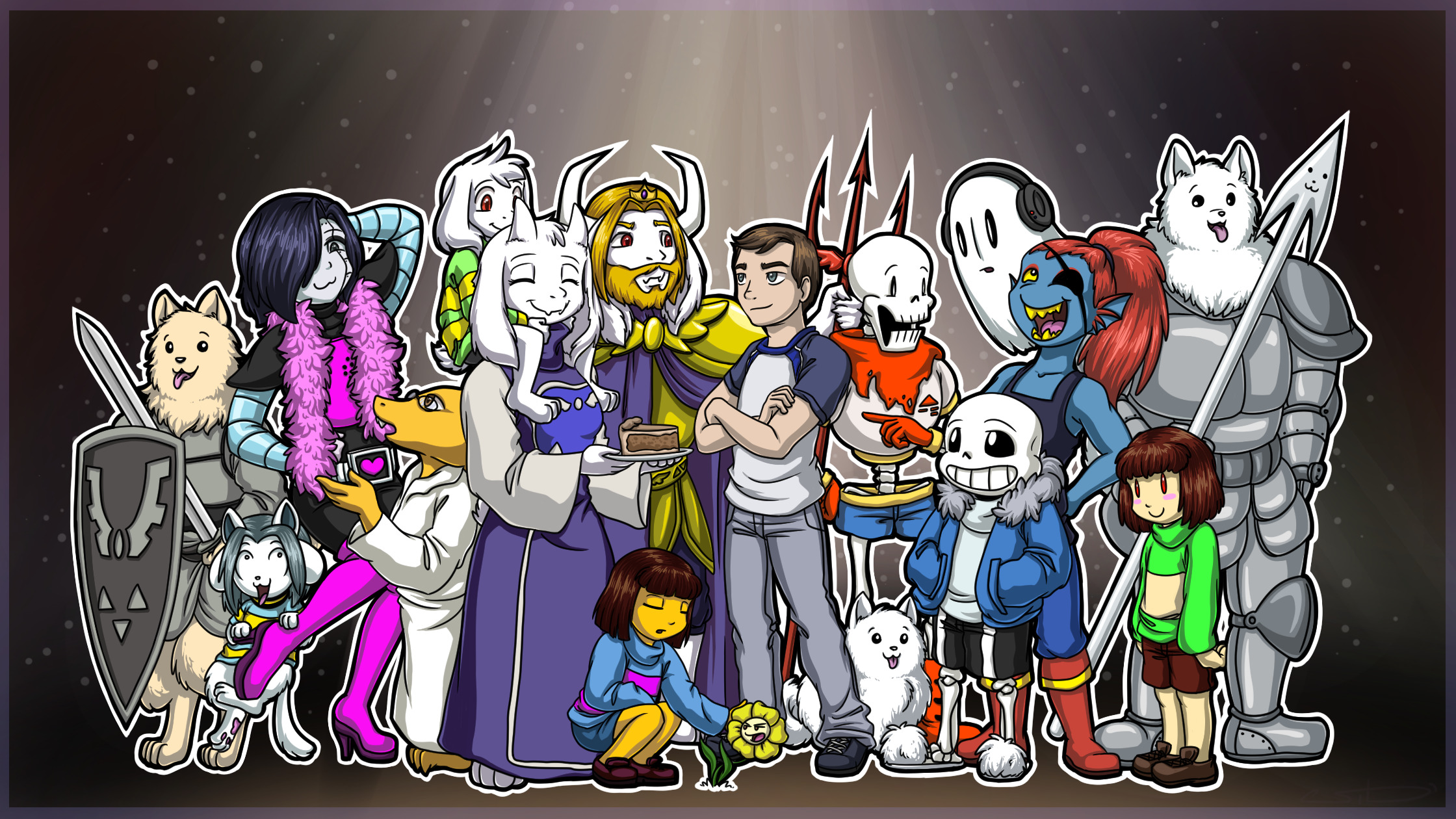 Undertale Characters Wallpapers - Wallpaper Cave