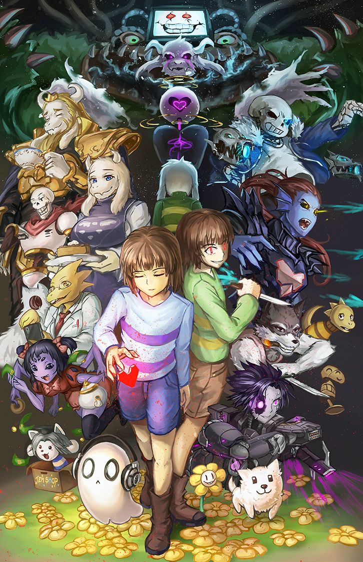 Undertale Characters Wallpapers - Wallpaper Cave