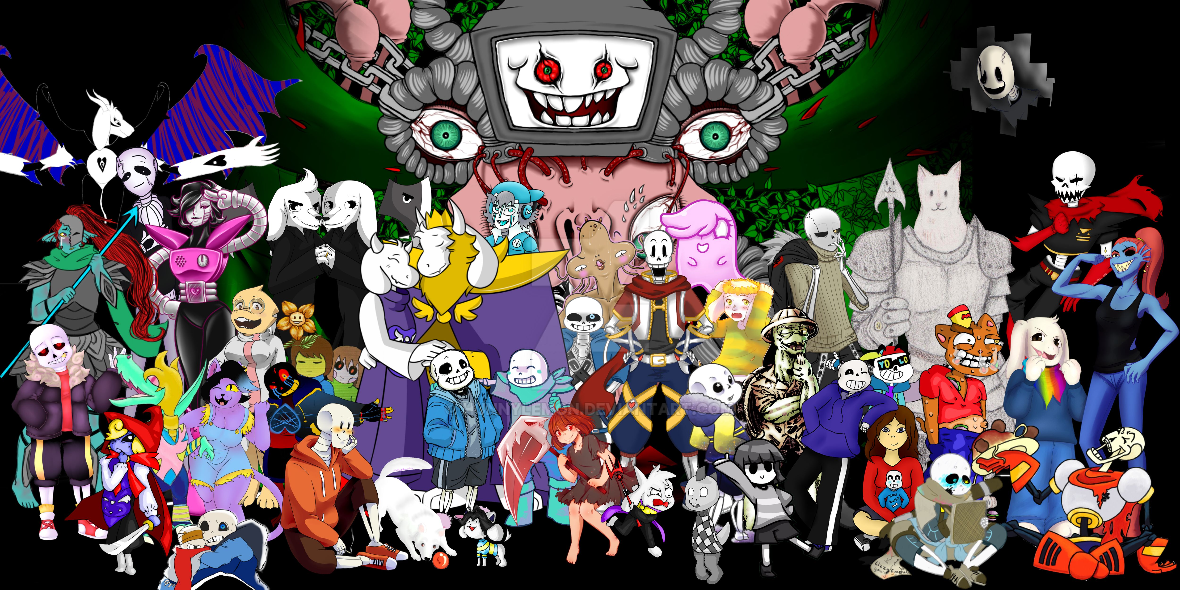 Undertale Characters Wallpapers - Wallpaper Cave