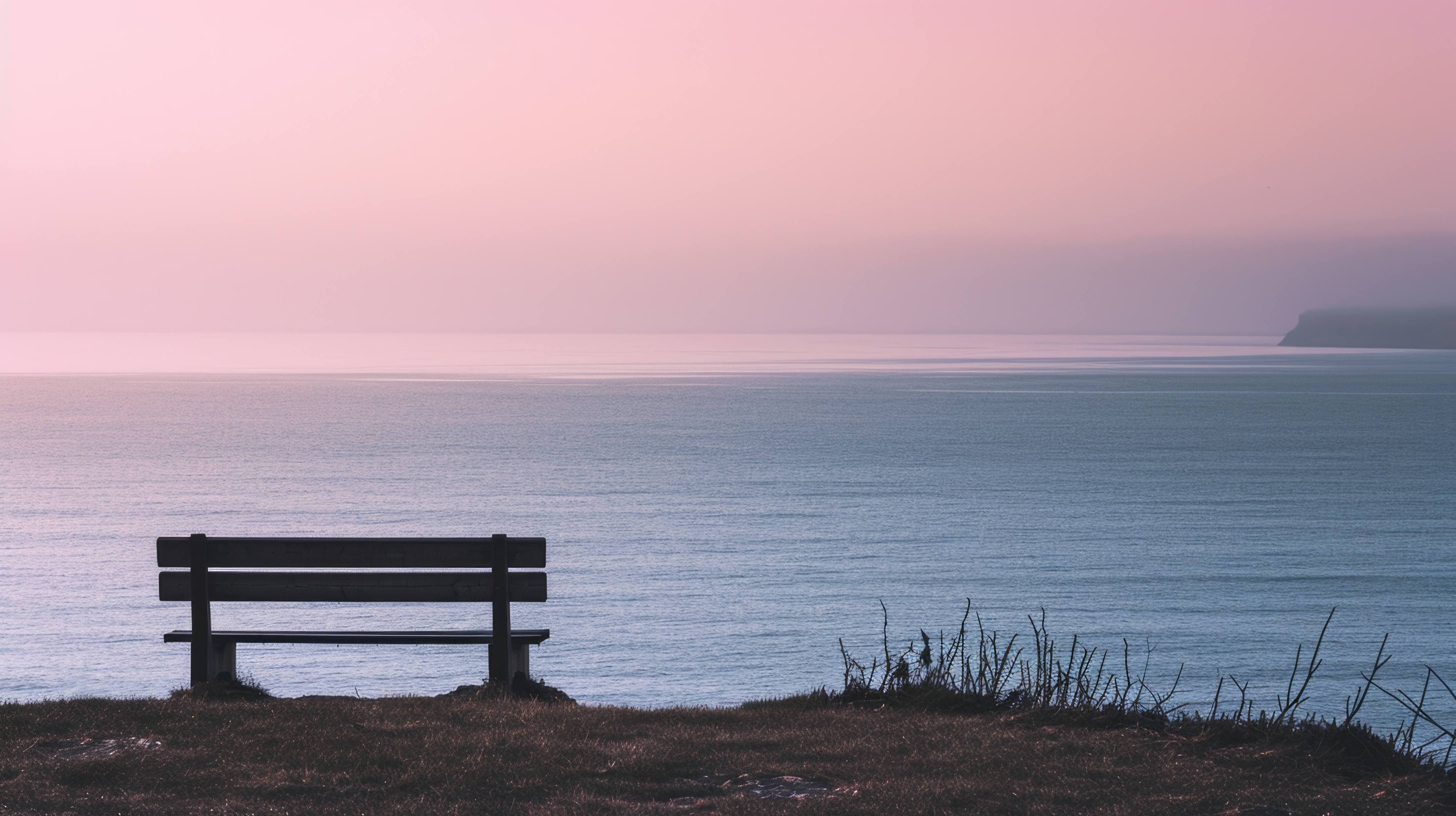 A Peaceful Sunset Over A Tranquil Beach Wallpapers - Wallpaper Cave