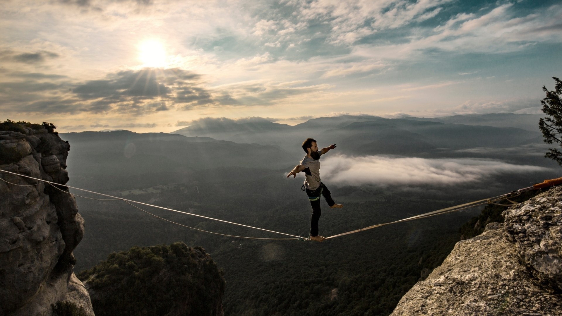 Slacklining Wallpapers - Wallpaper Cave