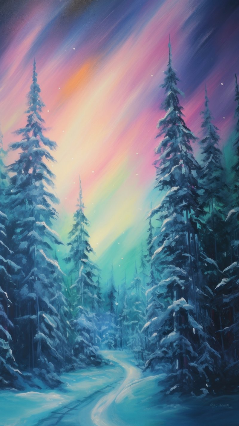 Winter Art iPhone Wallpapers - Wallpaper Cave