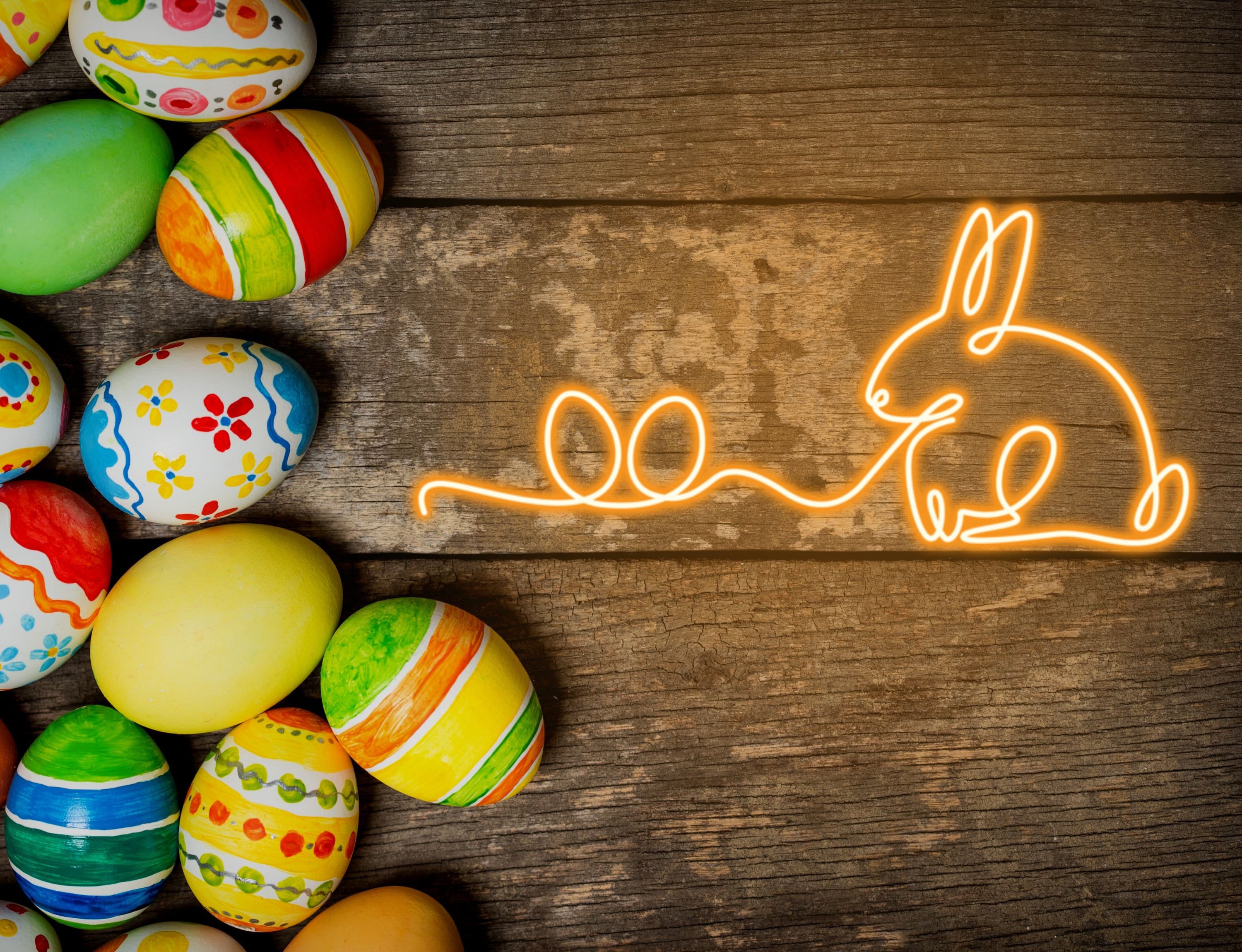 Neon Easter Wallpapers - Wallpaper Cave