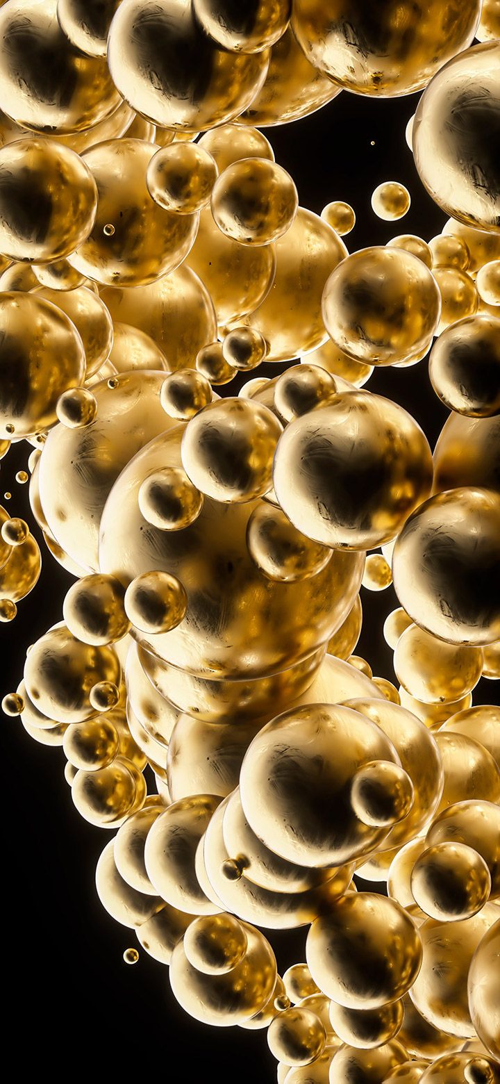 Metallic Bubbles Floating Wallpapers - Wallpaper Cave