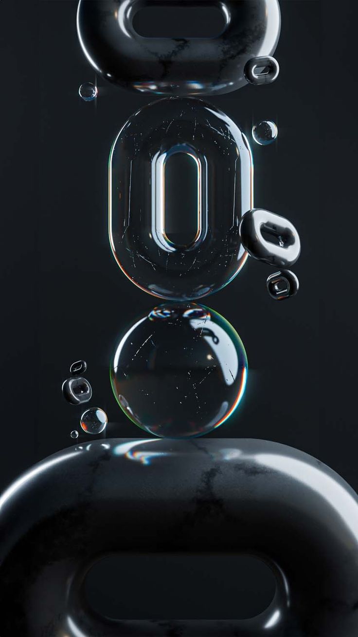 Metallic Bubbles Floating Wallpapers - Wallpaper Cave