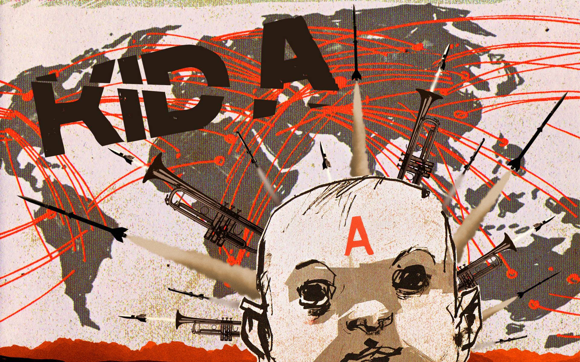 Radiohead Kid A Wallpapers - Wallpaper Cave