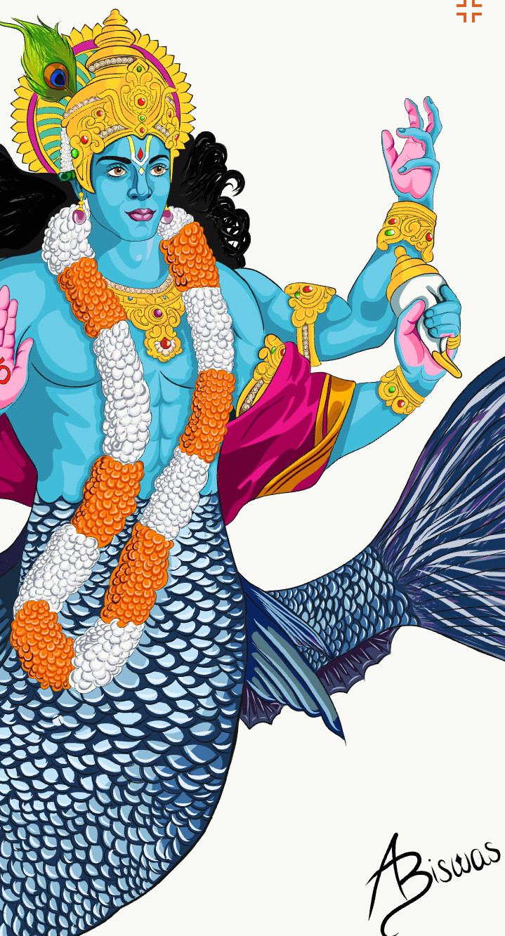 Matsya Avatar Wallpapers - Wallpaper Cave