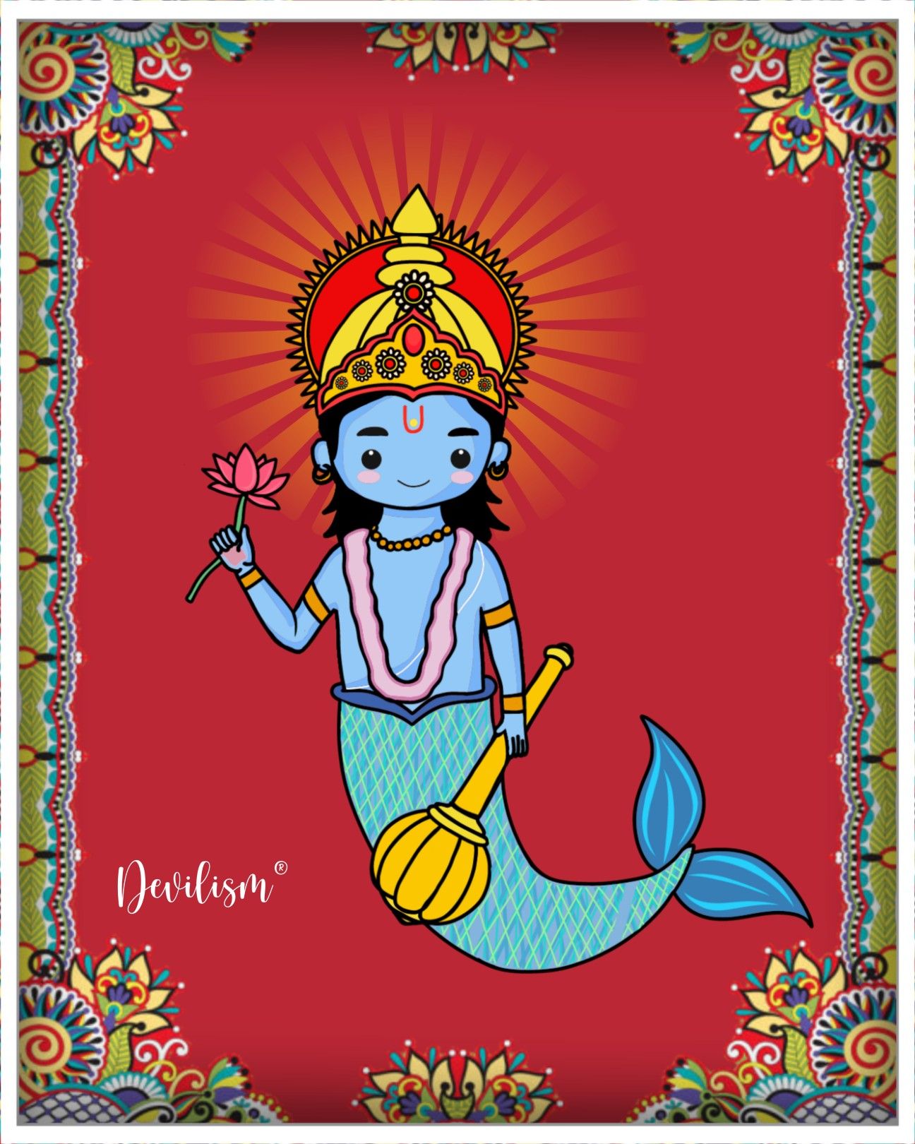 Matsya Avatar Wallpapers - Wallpaper Cave