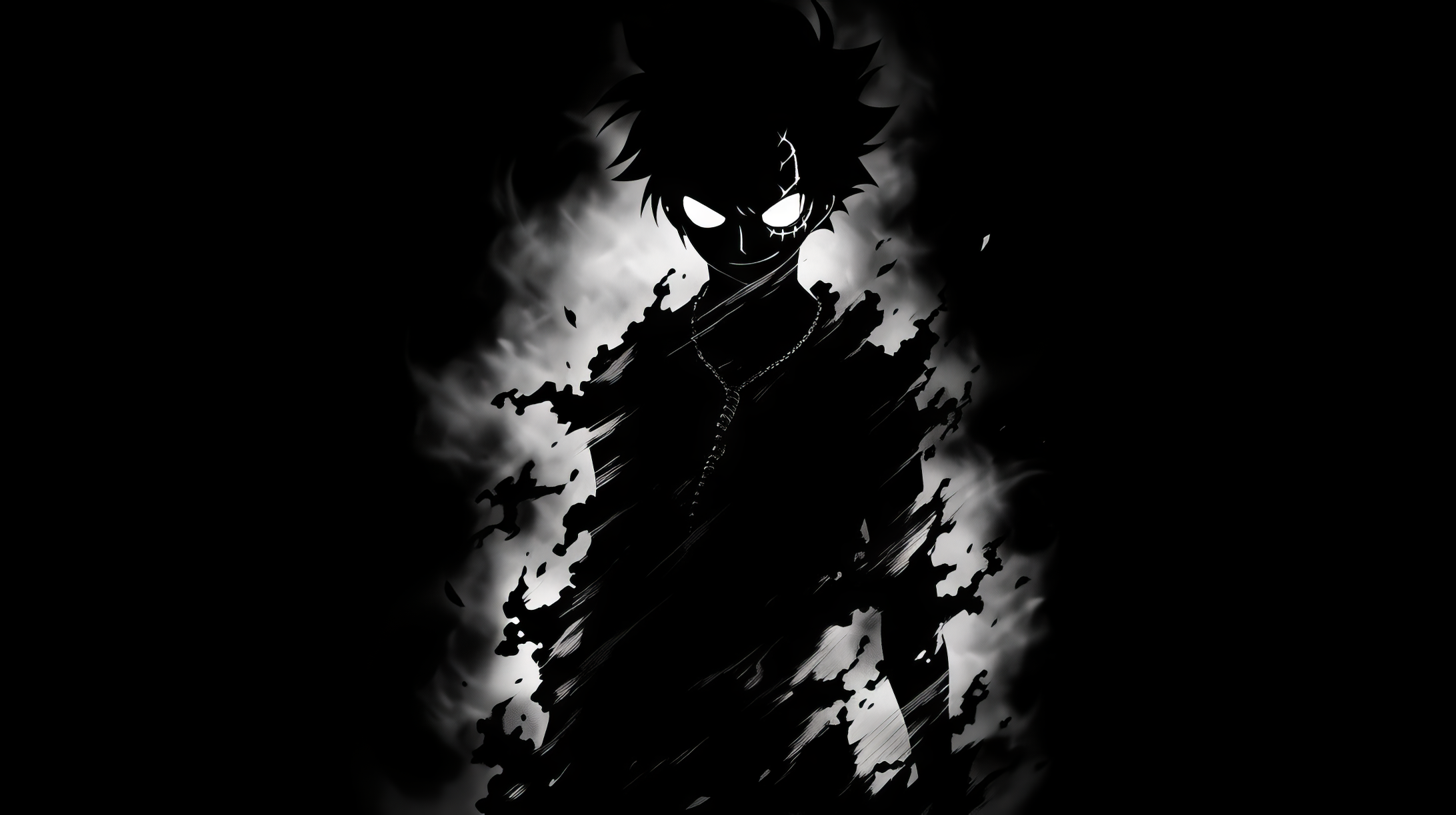 Anime Luffy Black Wallpapers - Wallpaper Cave