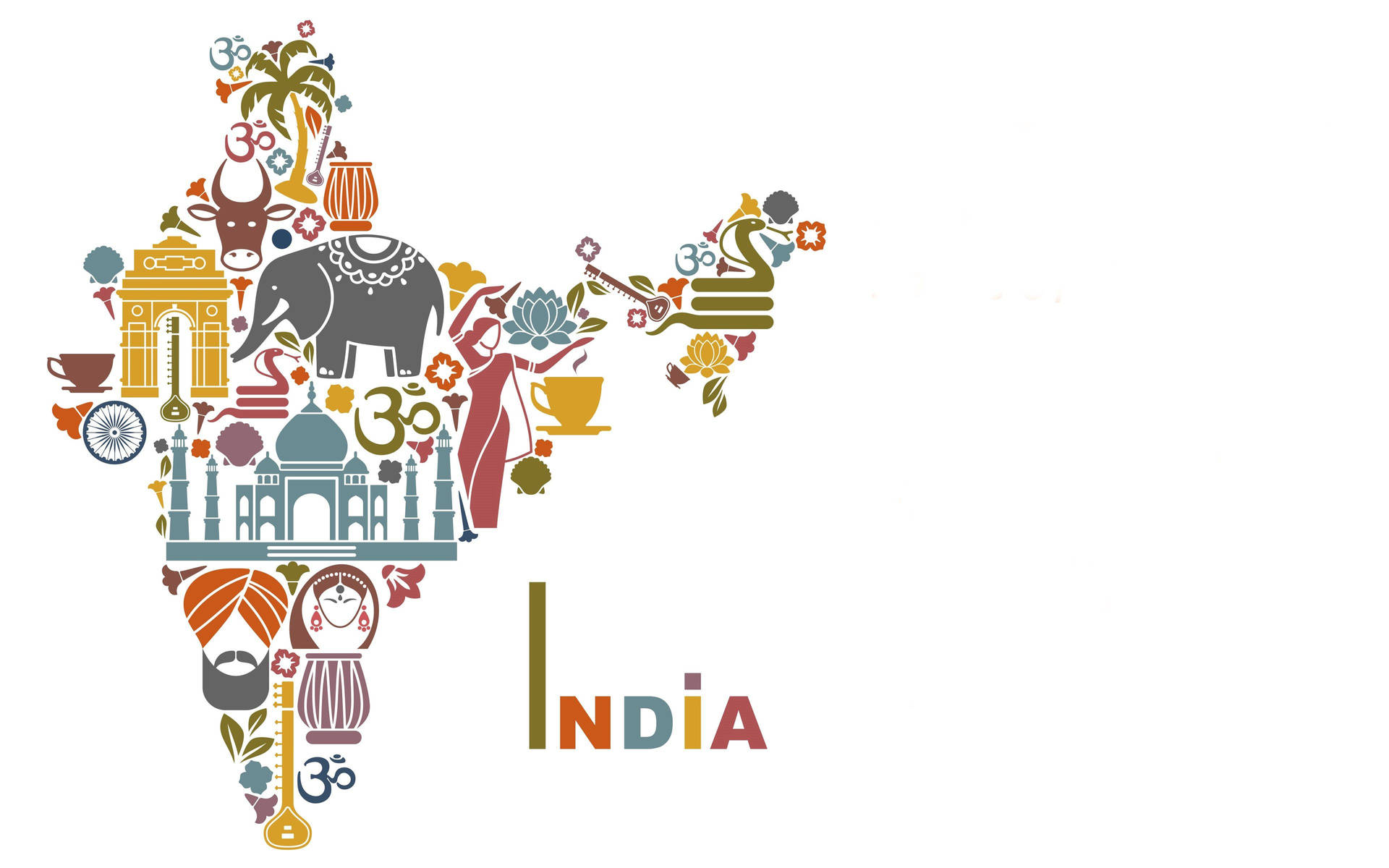 India Map Logo Wallpapers - Wallpaper Cave