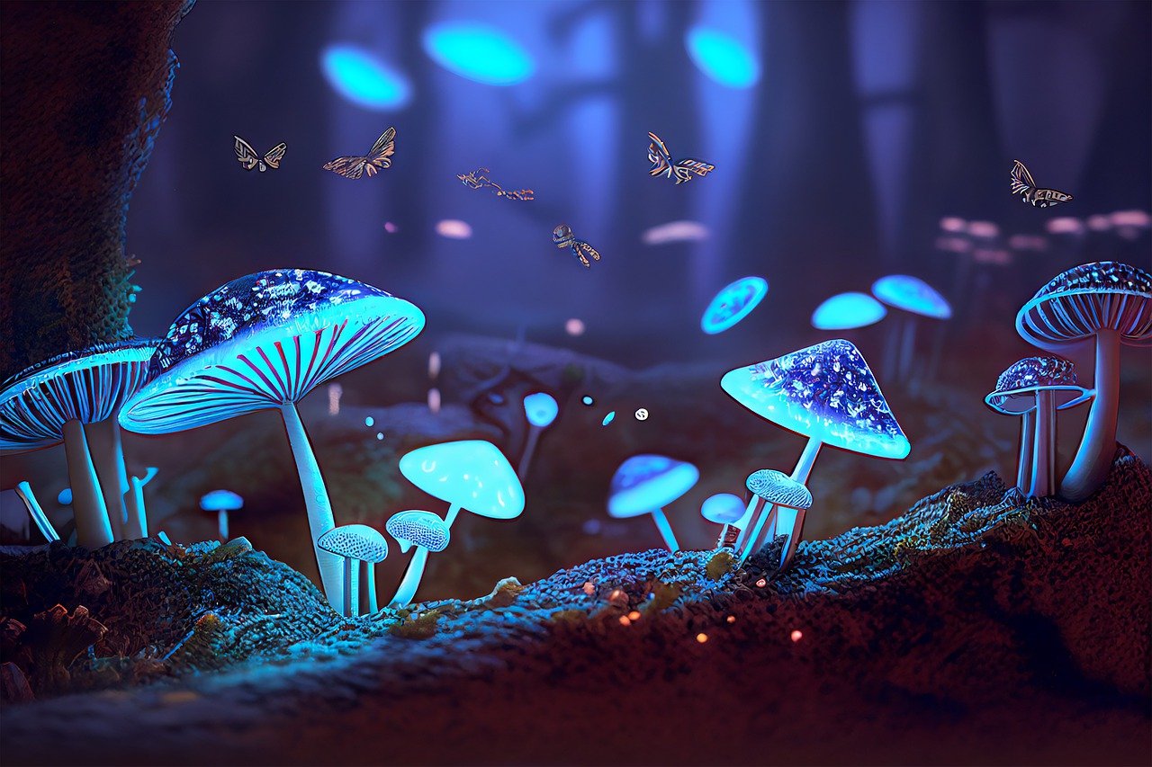 Glowing Mushroom Wallpapers - Wallpaper Cave