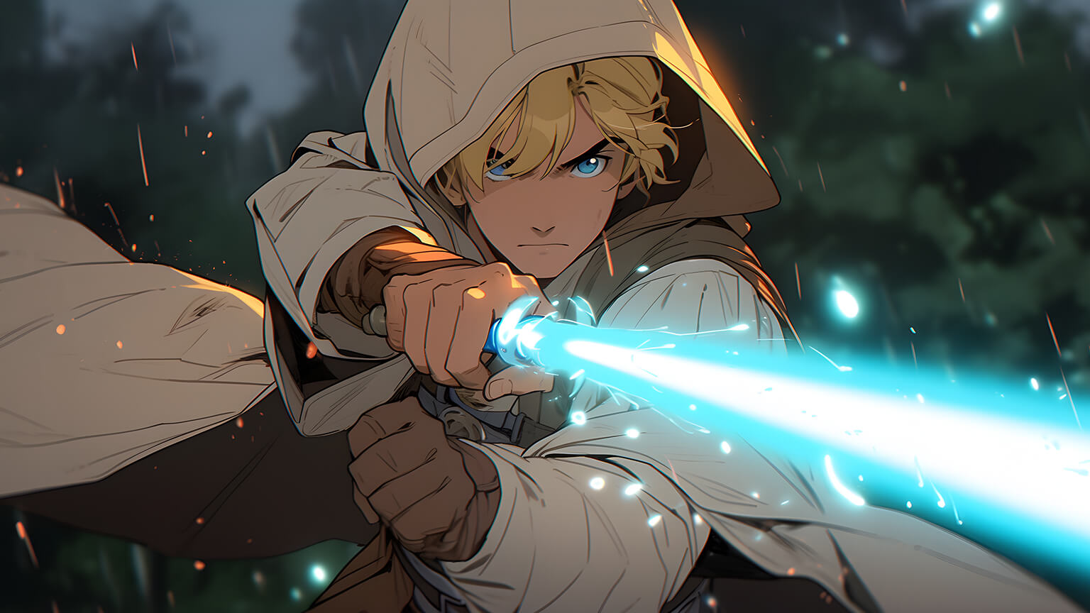 Animerte Luke Bakgrunnsbilder Et Spor Av Fortiden