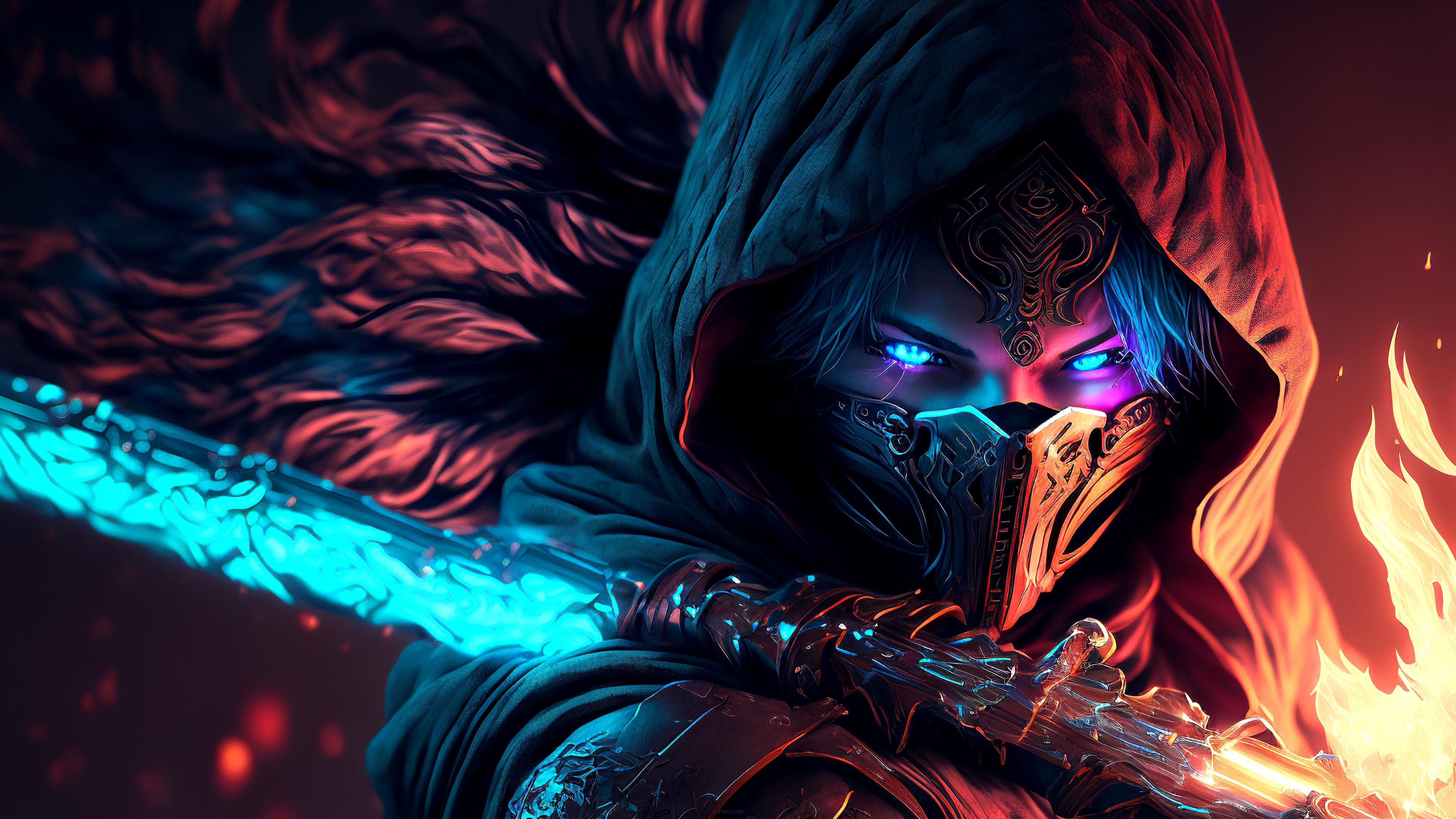 Cyberpunk Anime Samurai 4k Wallpapers - Wallpaper Cave